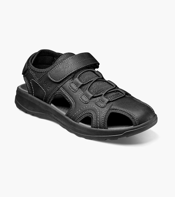 Huck Sport Closed Toe Fisherman Sandal Men’s Casual Shoes | Nunnbush.com